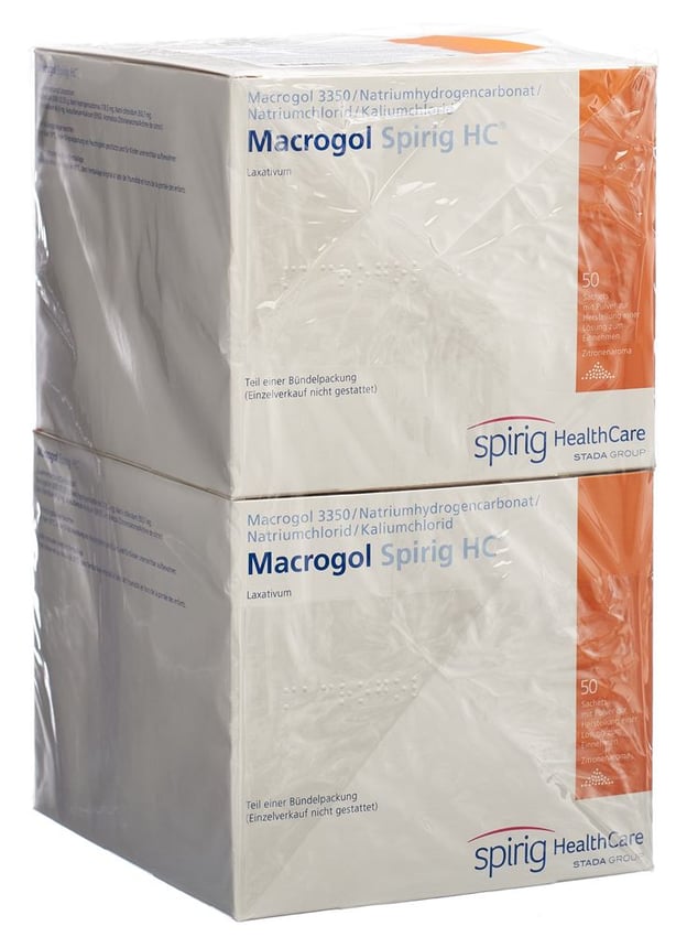 MACROGOL Spirig HC pdr sach 100 pce | Commander en ligne