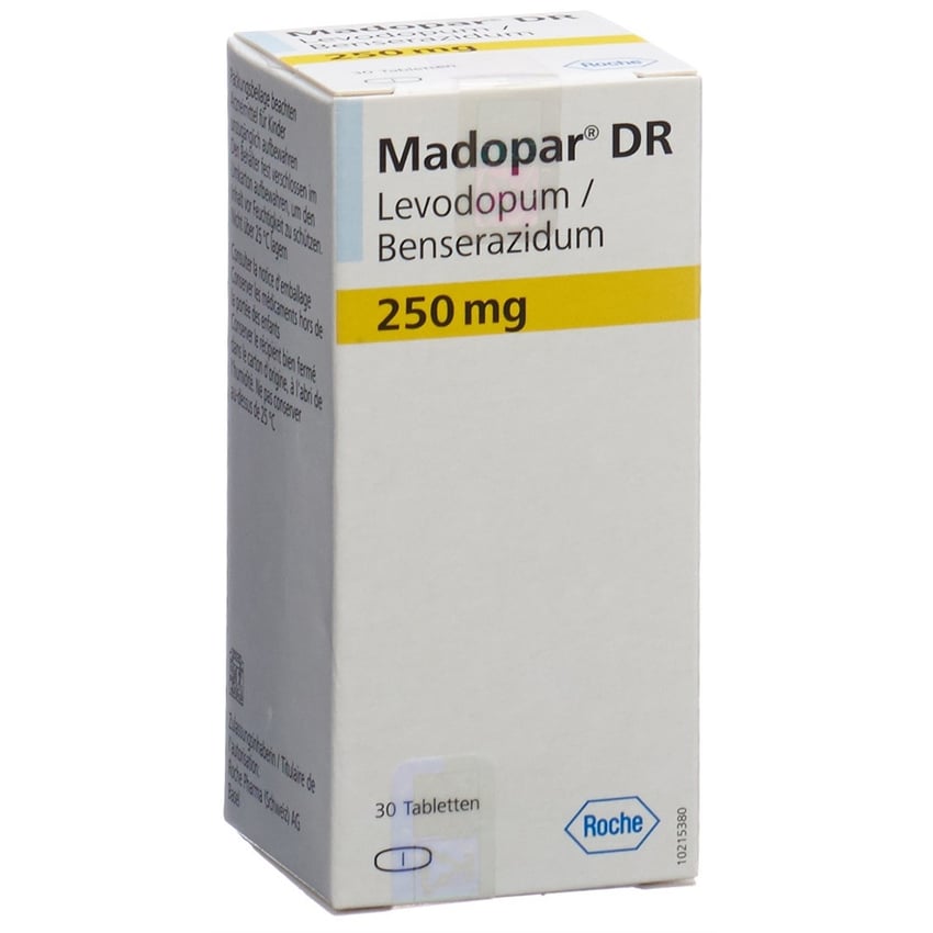 MADOPAR DR Tabl 250 mg Ds 30 Stk | Online bestellen
