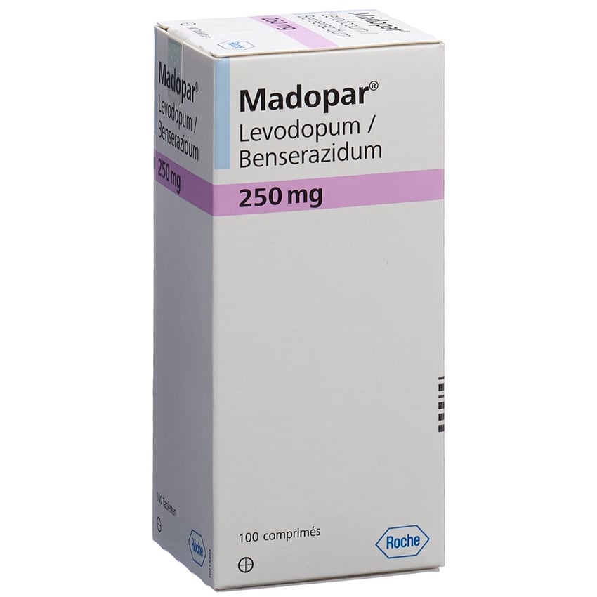 MADOPAR Tabl 250 mg Ds 100 Stk | Online bestellen
