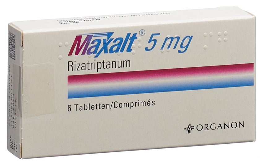 MAXALT cpr 5 mg blist 6 pce | Commander en ligne