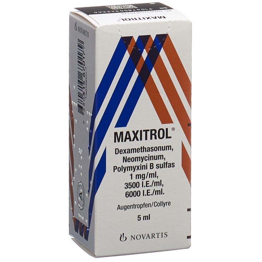MAXITROL gtt opht fl 5 ml | Commander en ligne