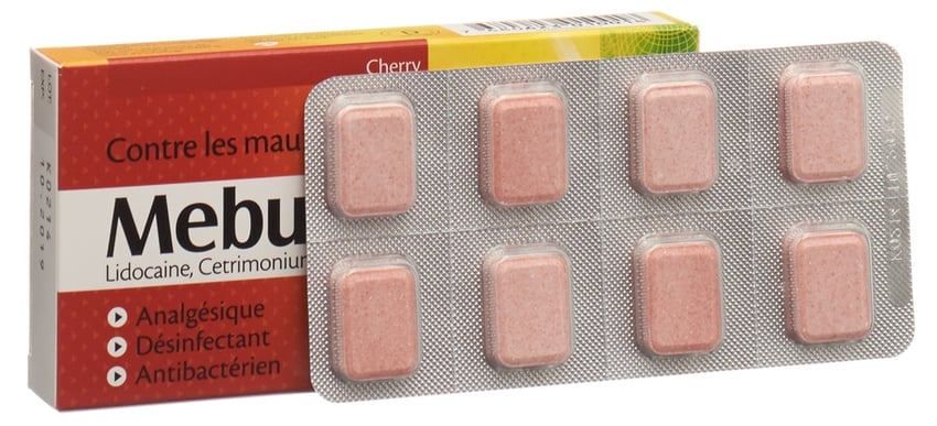 MEBU-CHERRY cpr sucer blist 24 pce | Commander en ligne