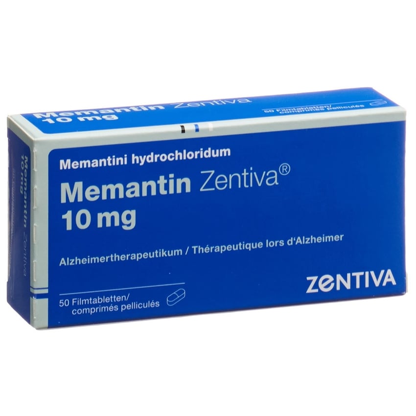 MEMANTINE Zentiva Filmtabl 10 mg Blist 50 Stk | Online bestellen