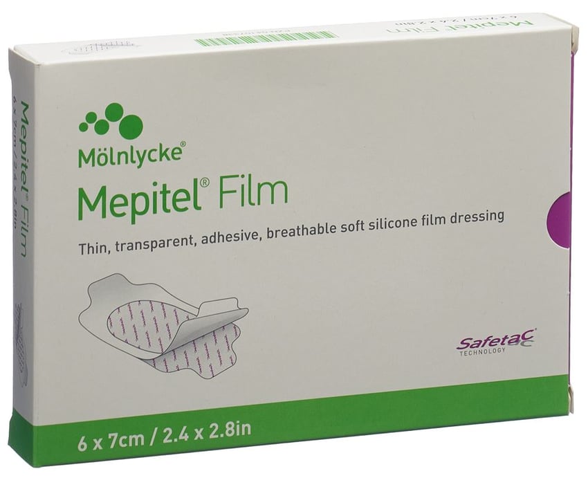 MEPITEL film Safetac 6x7cm (nouveau) 10 pce | Commander en ligne