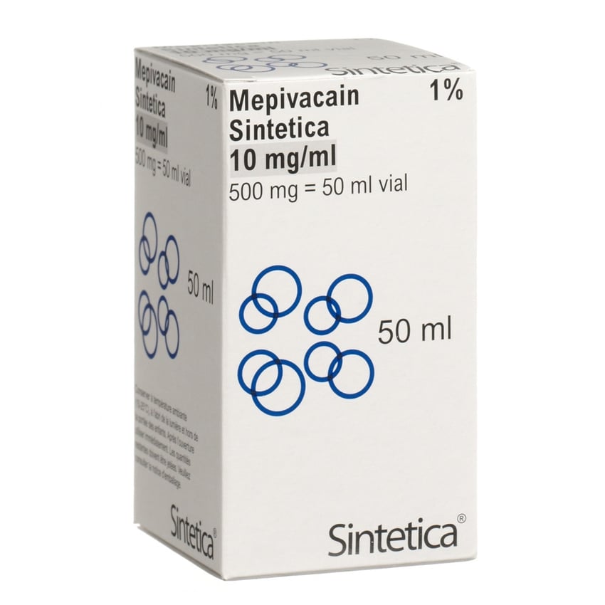 MEPIVACAINE Sintetica Inj Lös 1 % Vial 50 ml | Online bestellen