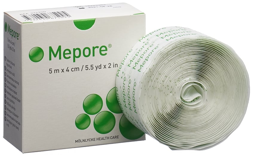 MEPORE Wundverband 4cmx5m unsteril Rolle 1 Stk | Online bestellen