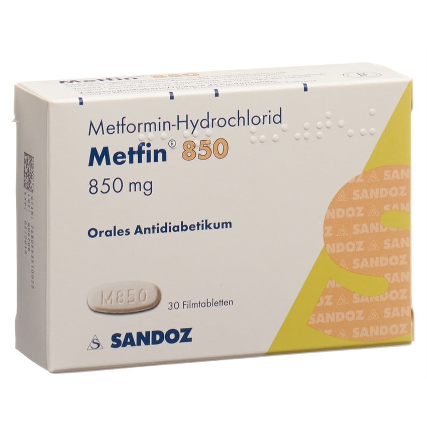 METFIN Filmtabl 850 mg Blist 30 Stk | Online bestellen