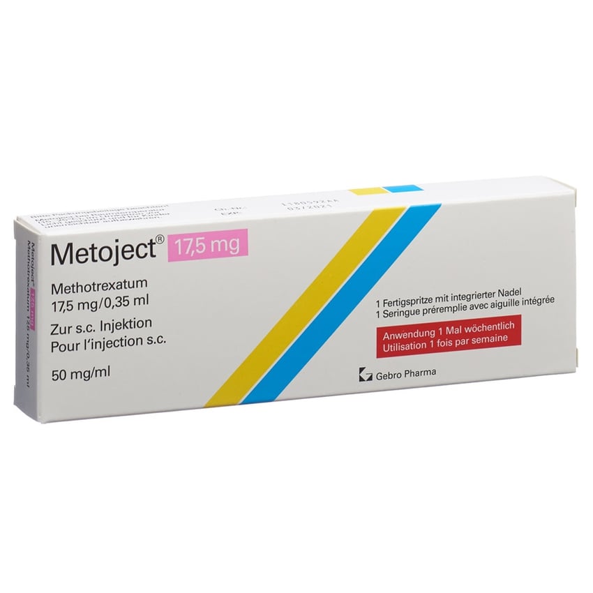 METOJECT Inj Lös 17.5 mg/0.35ml Fertspr 0.35 ml | Online bestellen