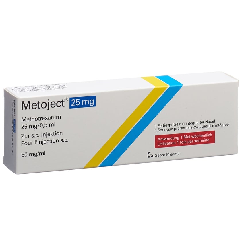 METOJECT Inj Lös 25 mg/0.5ml Fertspr 0.5 ml | Online bestellen