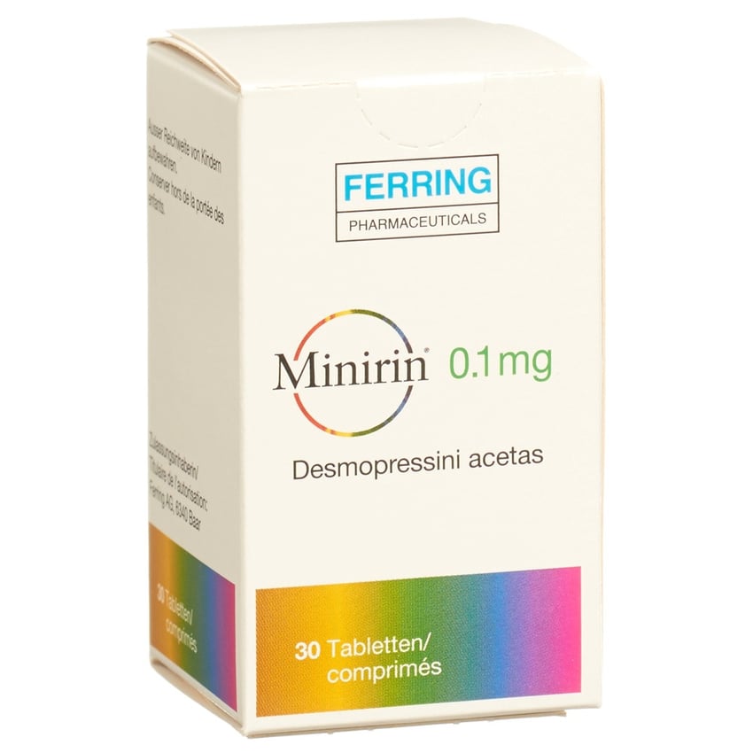MINIRIN cpr 0.1 mg bte 30 pce | Commander en ligne