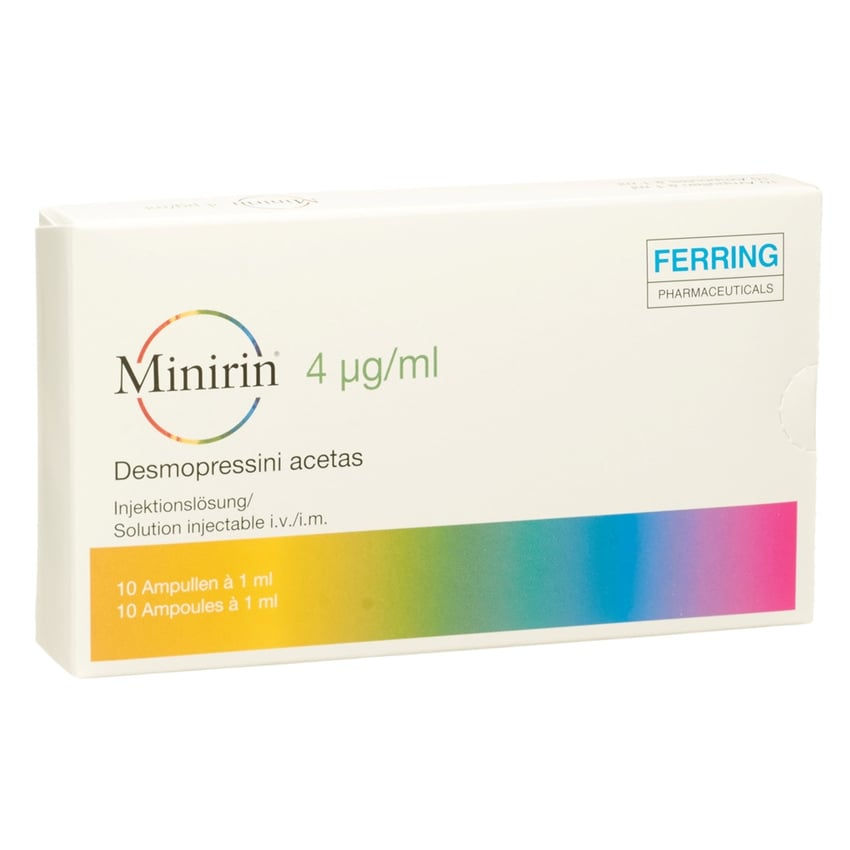 MINIRIN sol inj 4 mcg i.m./i.v. amp 1 ml | Commander en ligne