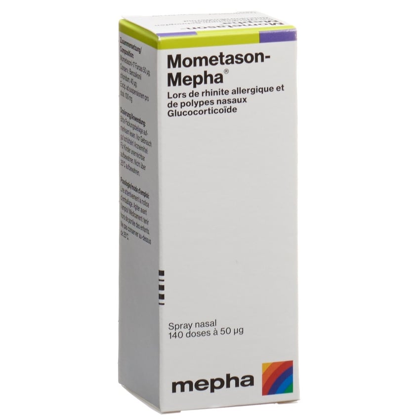 MOMETASONE Mepha spray nasal 50 mcg 140 dos | Commander en ligne
