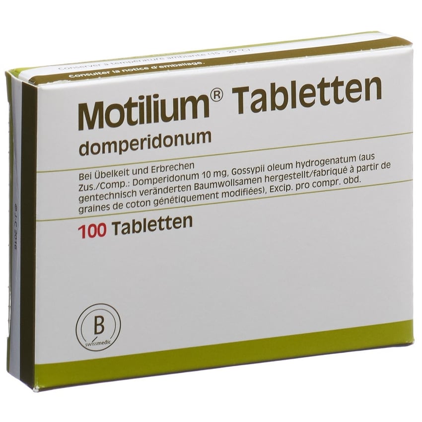 MOTILIUM Filmtabl 10 mg Blist 100 Stk | Online bestellen