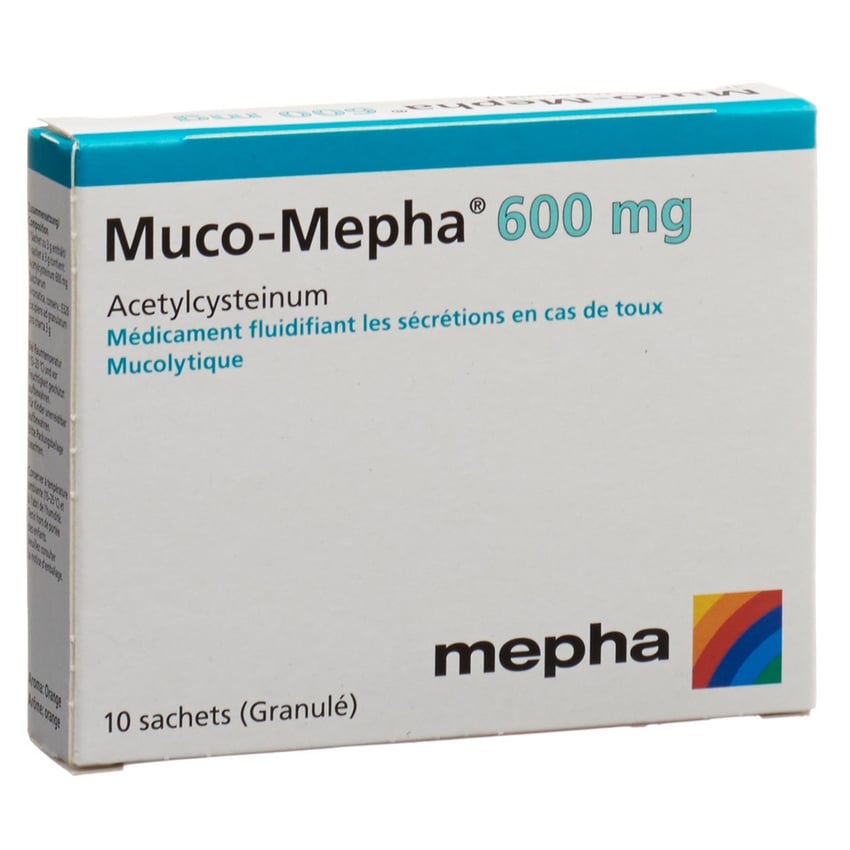 MUCO Mepha Gran 600 mg Btl 10 Stk | Online bestellen