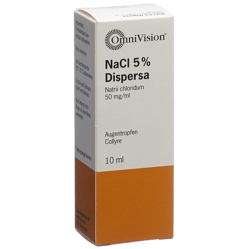 NACL Dispersa Gtt Opht 5 % Fl 10 ml | Online bestellen