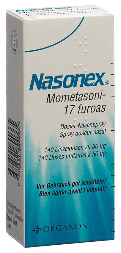NASONEX spray nasal doseur spray nasal 50 mcg spr dos 140 dos ...