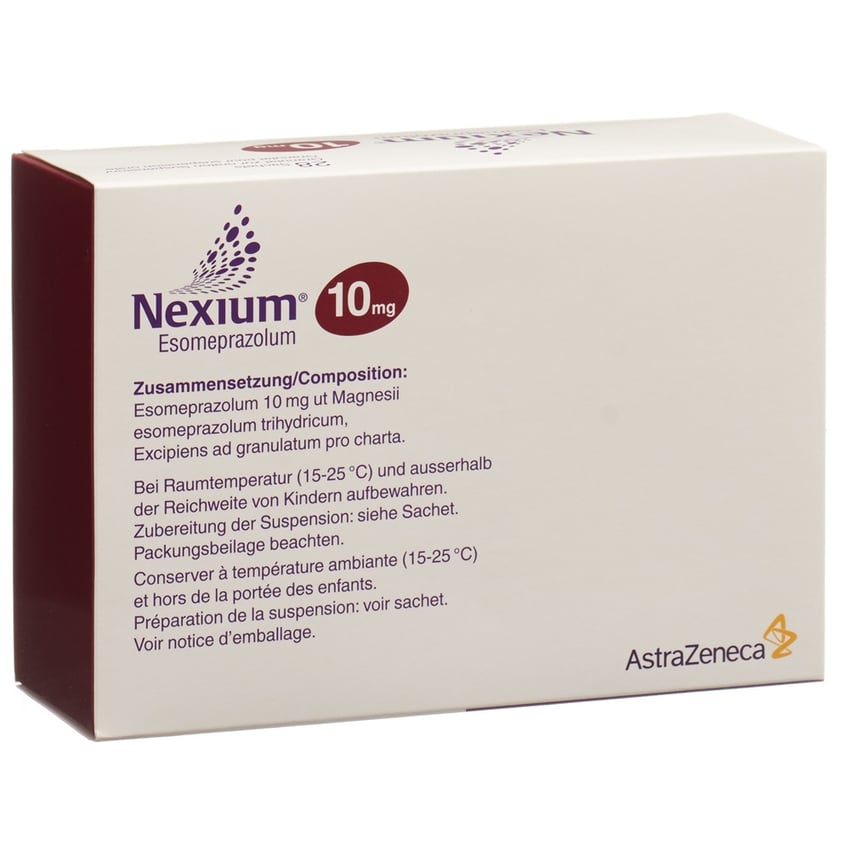 NEXIUM Gran 10 mg zur oralen Suspension Btl 28 Stk | Online bestellen