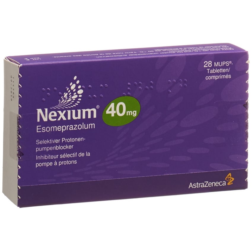 NEXIUM Mups Tabl 40 mg Blist 28 Stk | Online bestellen