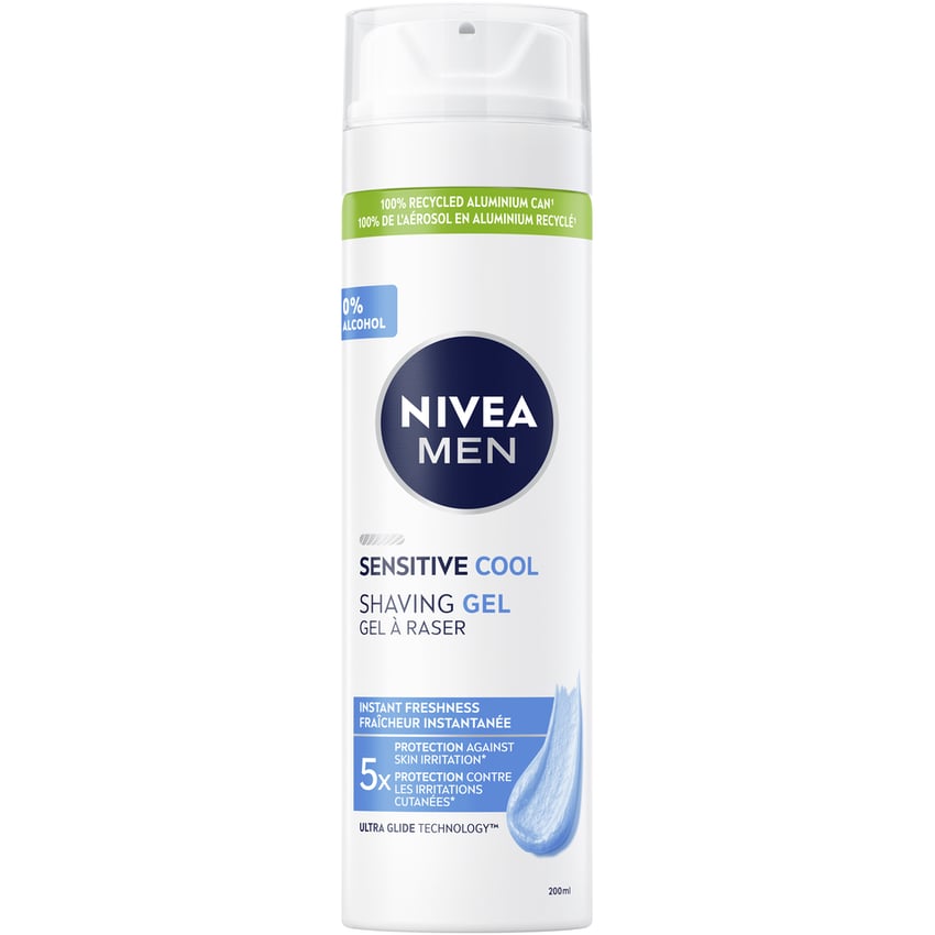 Nivea MEN Rasiergel Gel Sensitive Cool Ds 200 ml | Online bestellen
