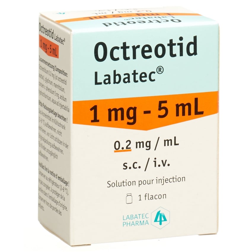 OCTREOTIDE Labatec Inj Lös 1 mg/5ml Durchstf 5 ml | Online bestellen