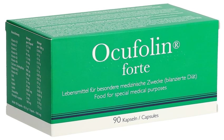 OCUFOLIN forte Kaps Blist 90 Stk | Online bestellen