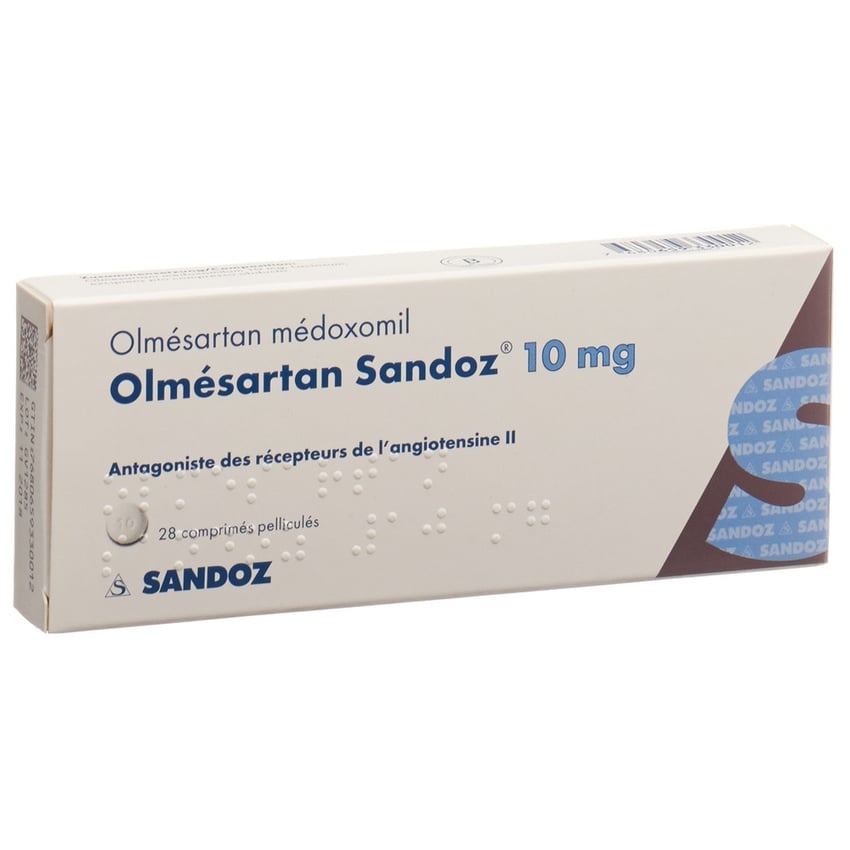 OLMESARTAN Sandoz Filmtabl 10 mg Blist 28 Stk | Online bestellen