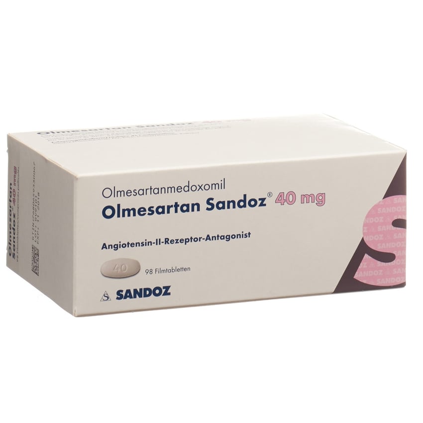 OLMESARTAN Sandoz Filmtabl 40 mg Blist 98 Stk | Online bestellen