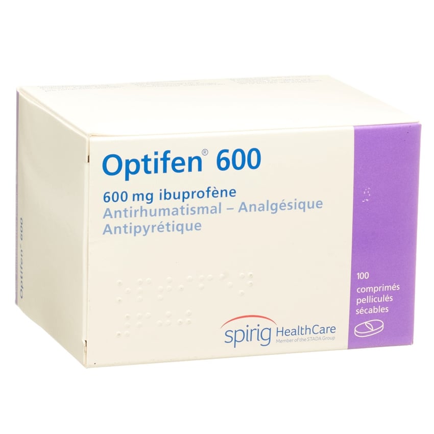 OPTIFEN Filmtabl 600 mg Blist 100 Stk | Online bestellen