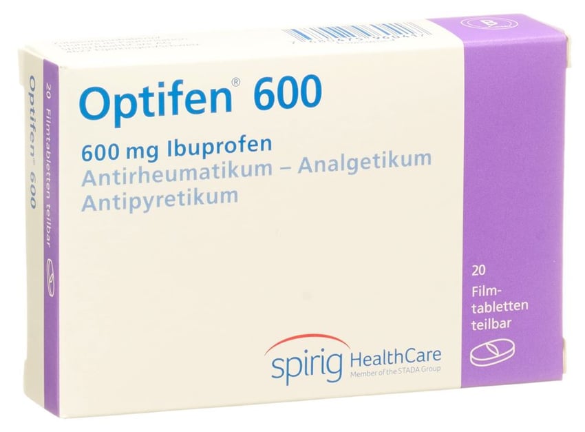 OPTIFEN Filmtabl 600 mg Blist 20 Stk | Online bestellen