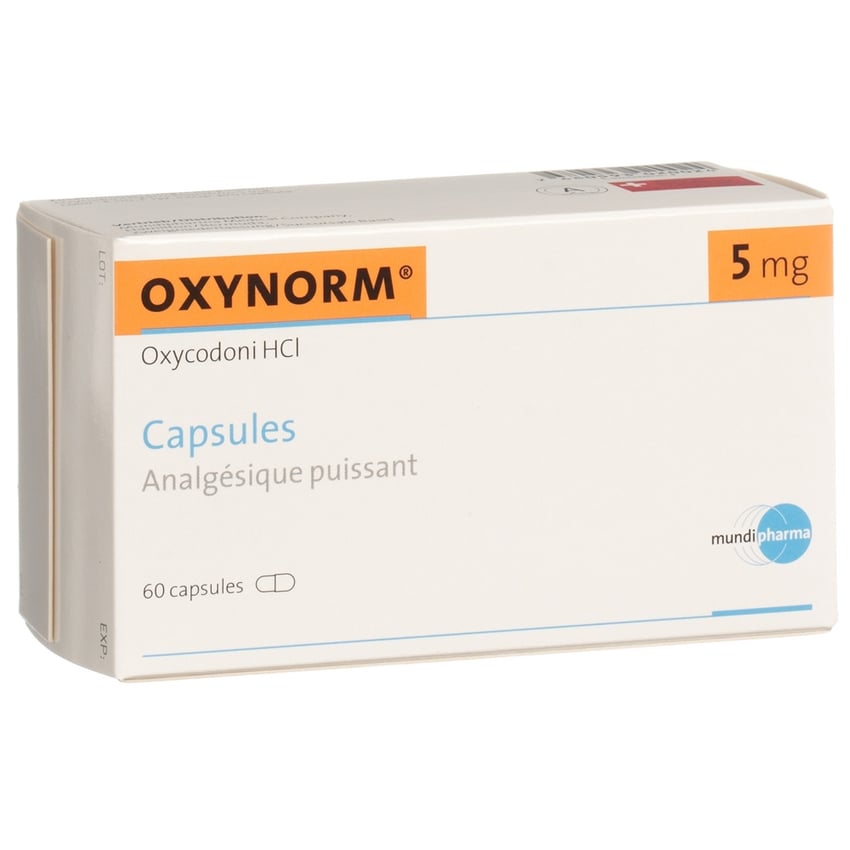 Oxynorm Kaps 5 mg Blist 60 Stk | Online bestellen