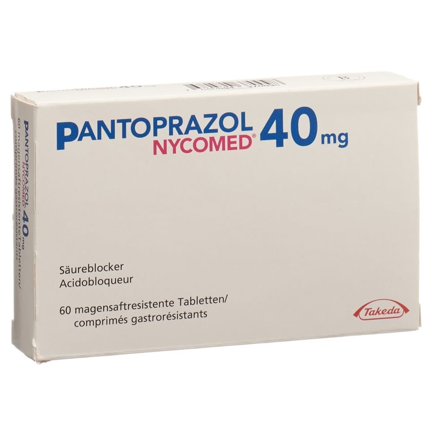 PANTOPRAZOLE Nycomed cpr pell 40 mg blist 60 pce | Commander en ligne