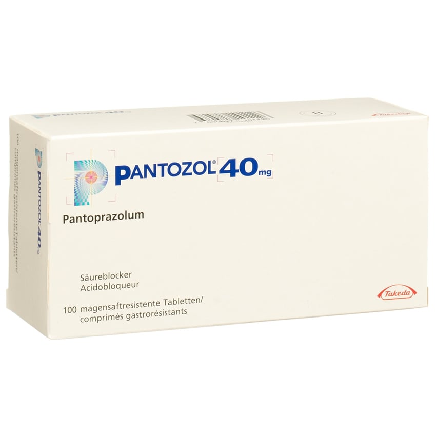 PANTOZOL cpr pell 40 mg blist 100 pce | Commander en ligne