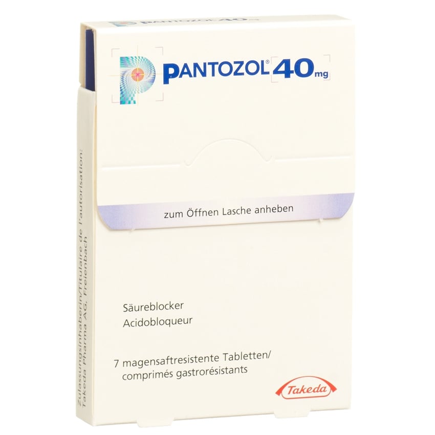 PANTOZOL cpr pell 40 mg PocketPack 7 pce | Commander en ligne