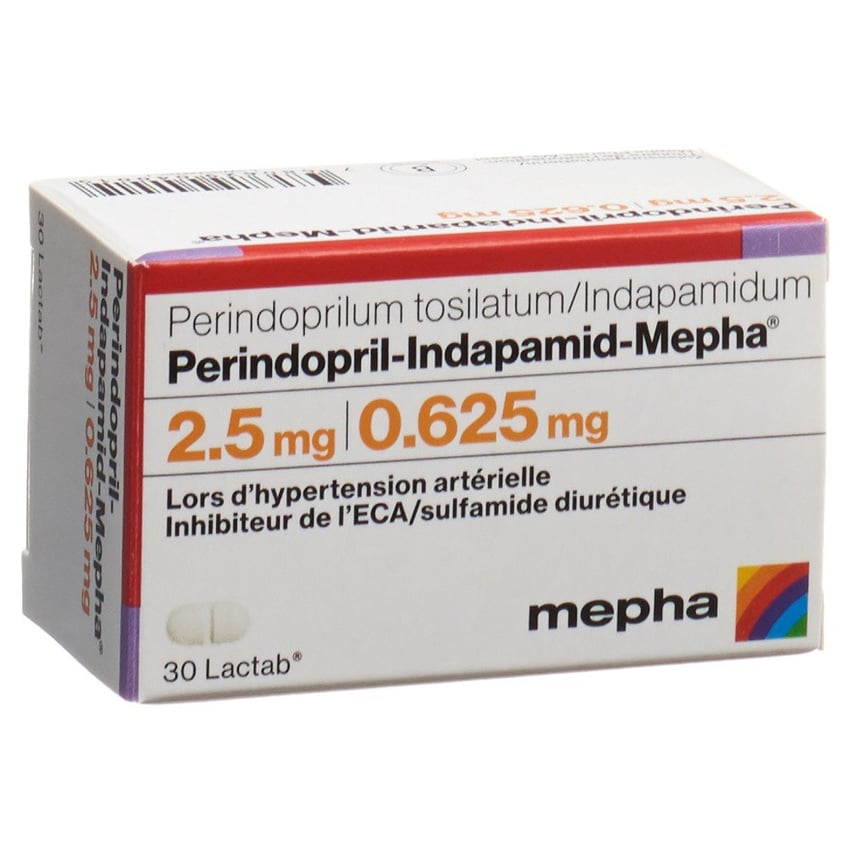 PERINDOPRIL INDAPAMID Indapamid-Mepha Filmtabl 2.5/0.625 mg Ds 30 Stk ...