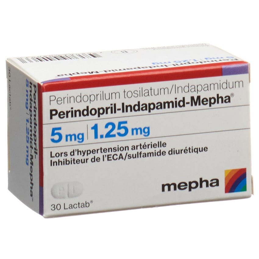 PERINDOPRIL INDAPAMID Indapamid-Mepha Filmtabl 5/1.25 mg Ds 30 Stk | Online bestellen