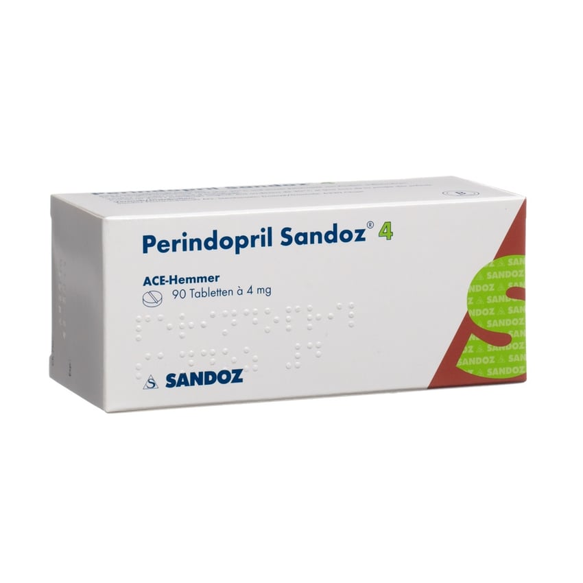 PERINDOPRIL Sandoz Tabl 4 mg Blist 90 Stk | Online bestellen