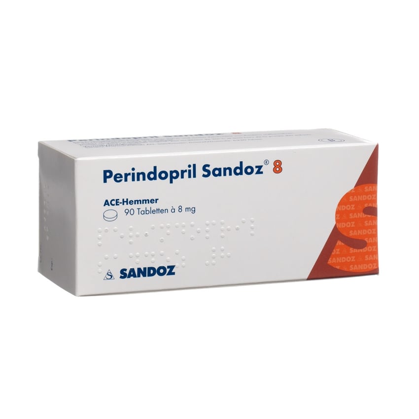 PERINDOPRIL Sandoz Tabl 8 mg Blist 90 Stk | Online bestellen