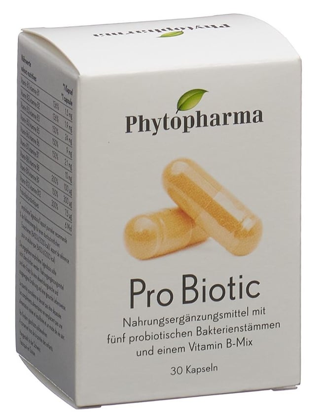 PHYTOPHARMA Pro Biotic caps (nouveau) bte 30 pce | Commander en ligne