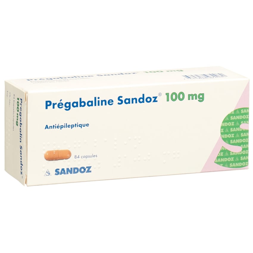 PREGABALINE Sandoz Kaps 100 mg Blist 84 Stk | Online bestellen