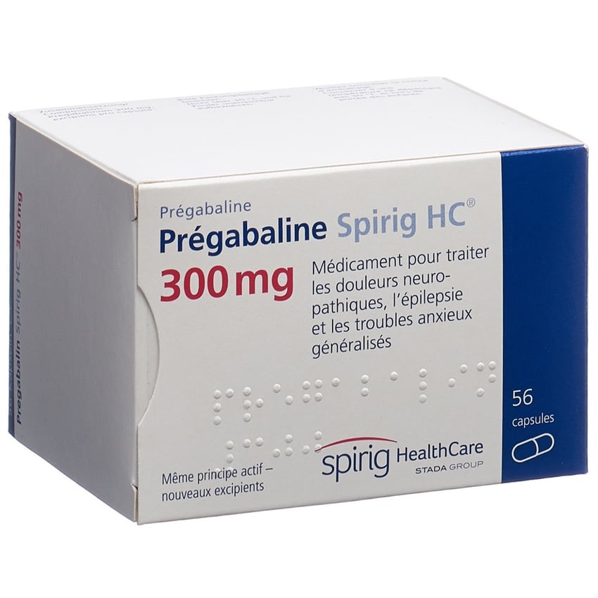 PREGABALINE Spirig HC Kaps 300 mg Blist 56 Stk | Online bestellen