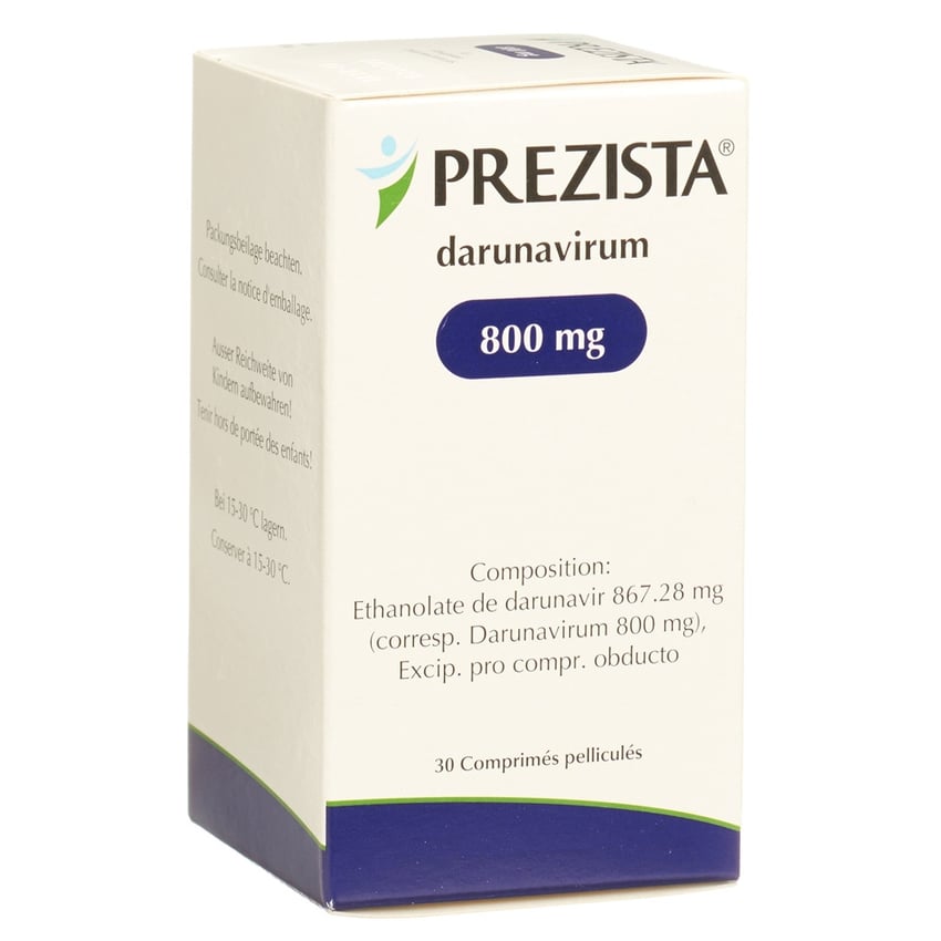 PREZISTA cpr pell 800 mg bte 30 pce | Commander en ligne