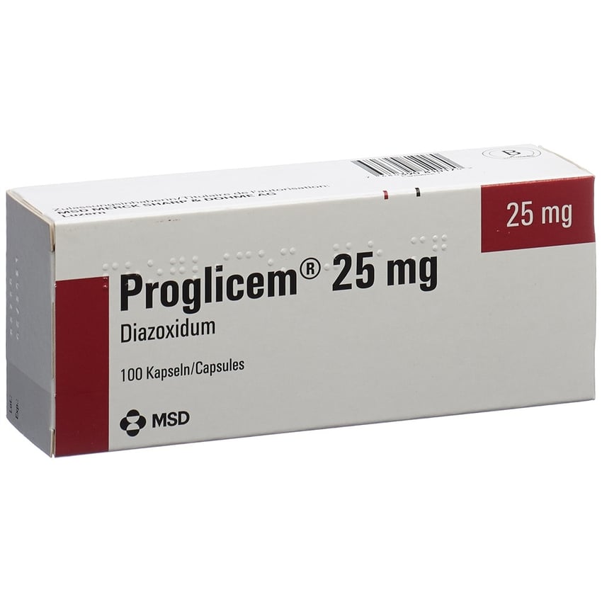 PROGLICEM caps 25 mg blist 100 pce | Commander en ligne