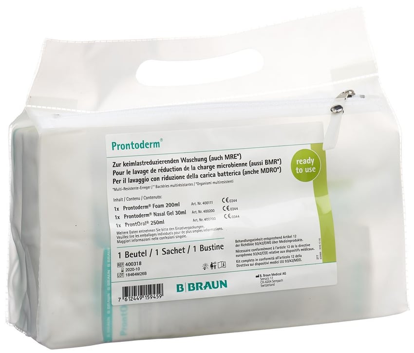 PRONTODERM Zur keimlastreduzierenden Waschung liq Btl 1 Stk | Online ...