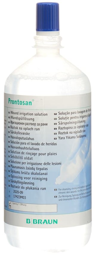 PRONTOSAN solution de rinçage des plaies sol stéril fl ronde 1000 ml ...