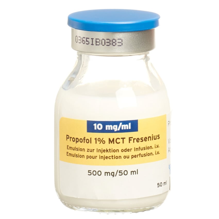 PROPOFOL Fresenius Inj Emuls 500 mg/50ml Flasche Durchstf 10 Stk ...