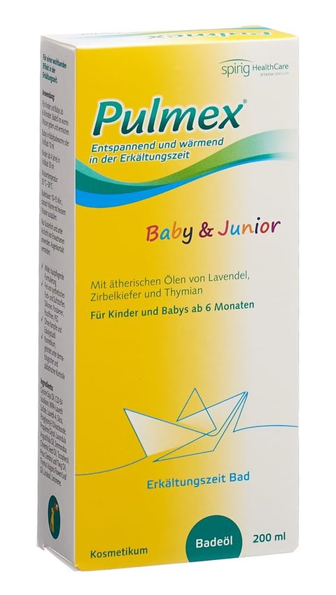 PULMEX Baby & Junior huile pour le bain huile pour la saison des ...