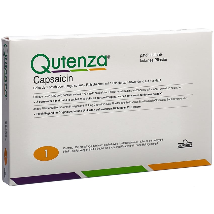 QUTENZA Pfl 8 % Capsaicin 1 Stk | Online bestellen