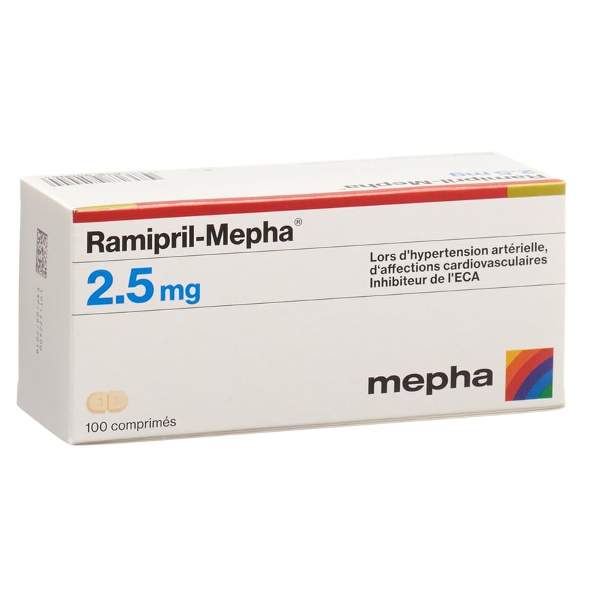 RAMIPRIL Mepha Tabl 2.5 mg Blist 100 Stk | Online bestellen