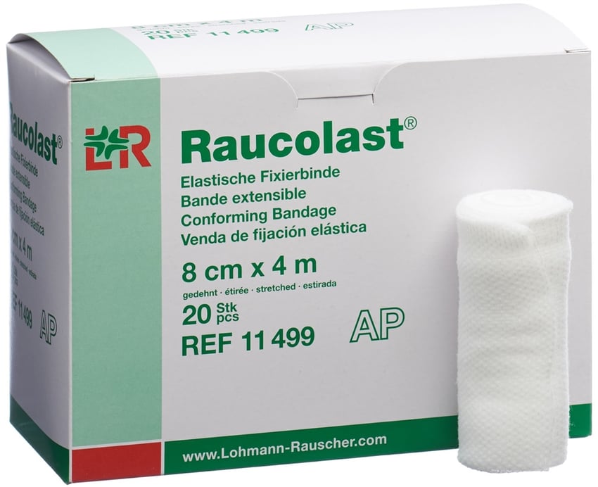 RAUCOLAST bande extensible 8cmx4m 20 pce | Commander en ligne