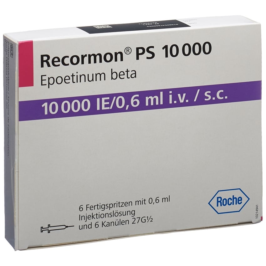RECORMON PS sol inj 10000 IE/0.6ml avec système de sécurité de ...